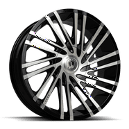 "Velospinner 18"" Single Alloy Wheel Rims, 18x8, Machined Grey, for ...