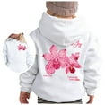 JIAYUE Spring Hoodies Sweatshirts For Boys Girls Pullover Hooded Flower ...