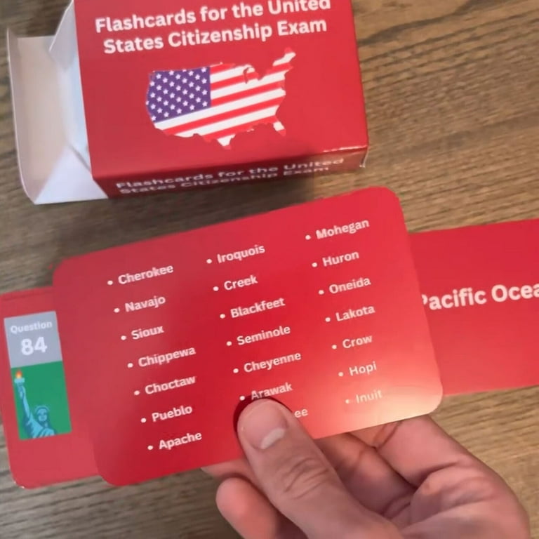Flashcards For Studying Citizenship Flash Cards 2025,US Citizenship ...
