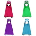 URMAGIC Super Hero Capes and Masks for Kids Bulk Superhero Party Capes ...