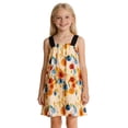 Big Girls Summer Dresses Floral Print Sleeveless Cute for Daily Wear ...