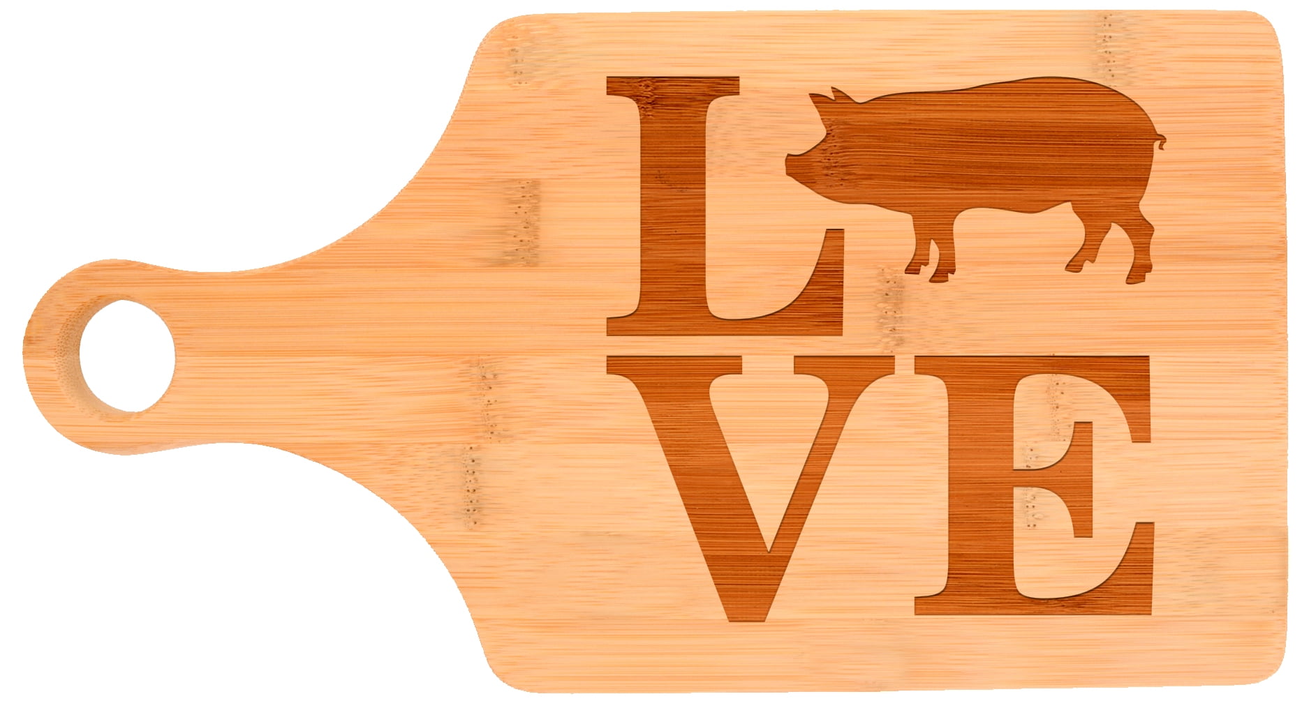 ThisWear Love Pork Pig Hog Bacon Kitchen Decor Farm Farmer Paddle ...