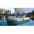 Intex Mariner 3 Inflatable Boat with Bimini Top and Cosmetic Blemishes ...