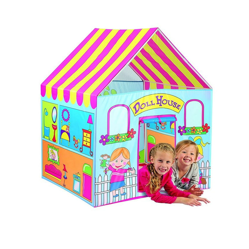 Kids doll house play tent hut children pretend play house dollhouse ...