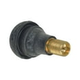AlveyTech Black Rubber/Brass Valve Stem for Tubeless TIres -Scooter ...