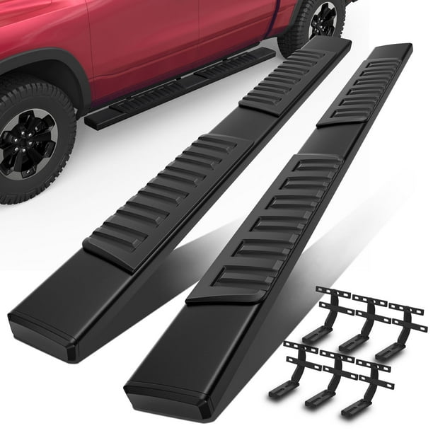 6" Running Boards Bar Side Step For 2019-2023 Dodge Ram 1500 Crew Cab 4 ...