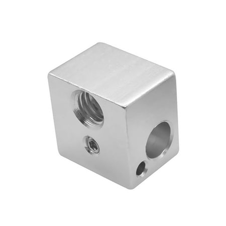 3D Printer Heater Block V5 Aluminium Block Aluminium Block V5 Hotend ...
