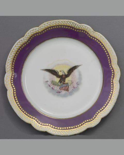 Print: White House China. Artifact In The Museum Collection, National ...