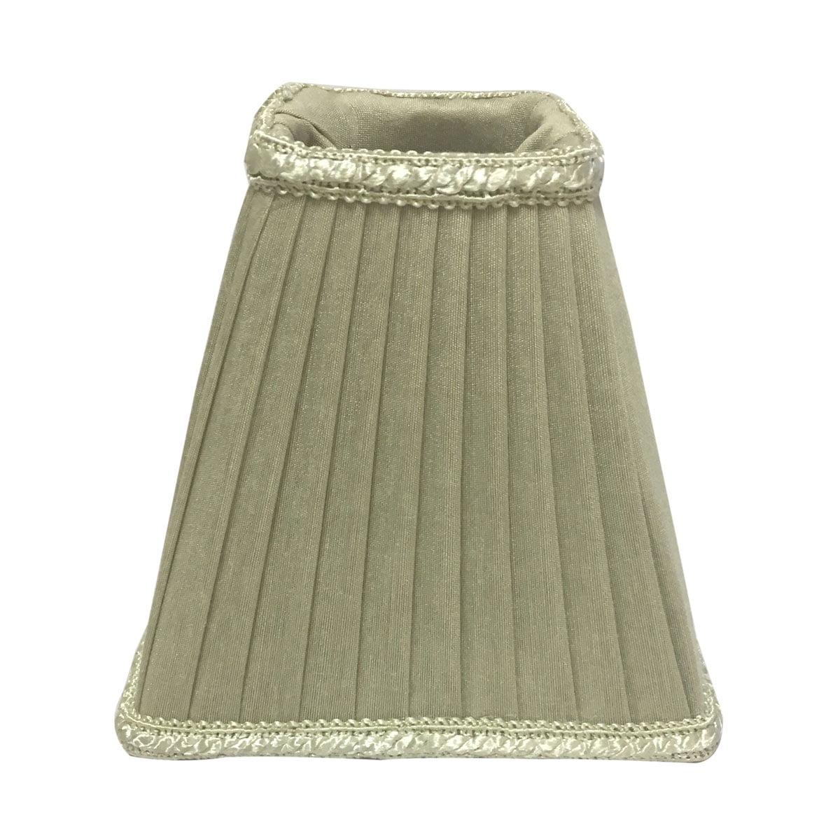 Royal Designs, Inc. Sharp Square Pleated Chandelier Basic Shade CS ...