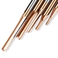 10Pcs CNC Router Bit Set, 1/8” Shank Straight CNC Bits TiCN Coating ...