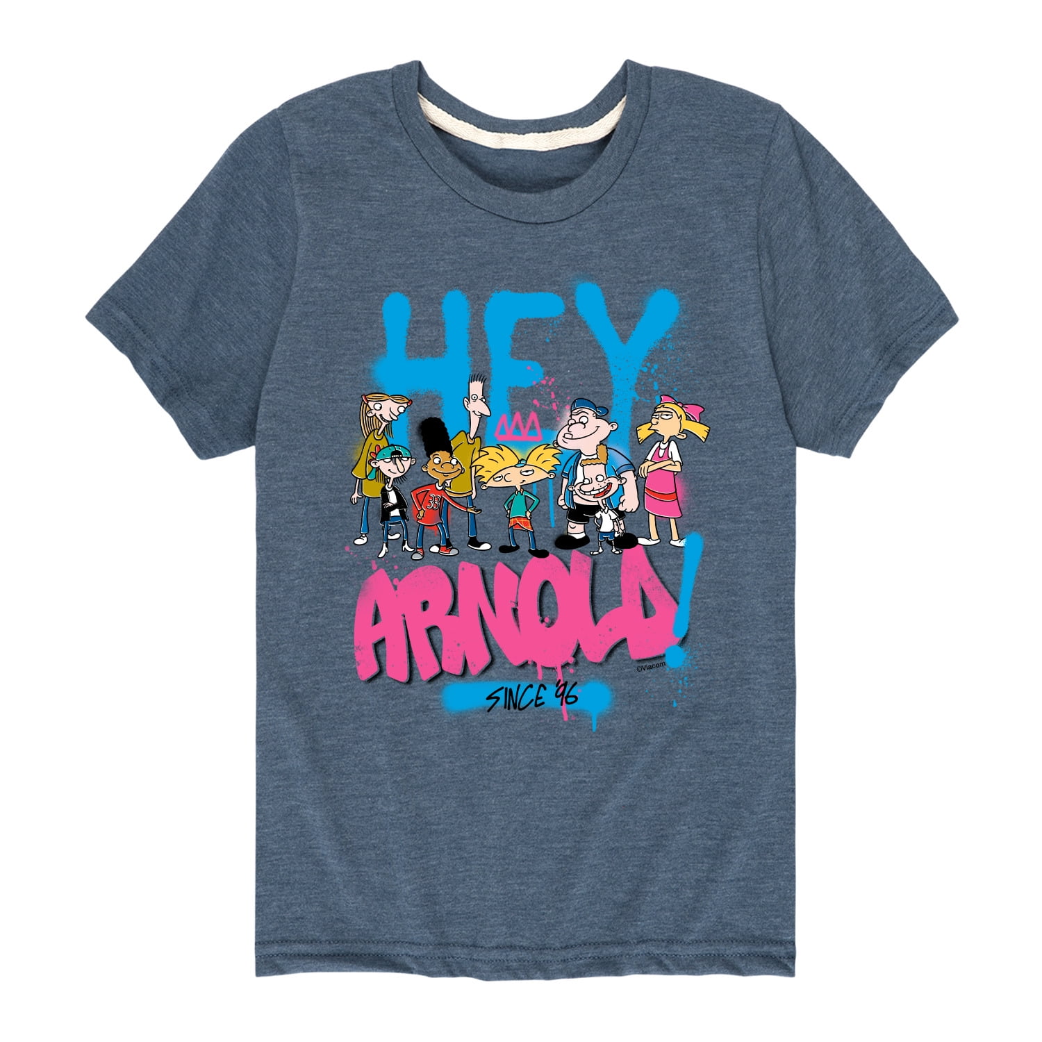 Hey Arnold! - Arnold Spray Paint 96 - Toddler And Youth Short Sleeve ...