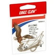Eagle Claw 066NAH-4 Long Shank Offset Hook, Nickel, Size 4 - Walmart ...