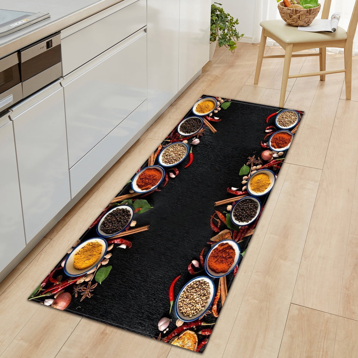 Modern Kitchen Mat Home Decor Entrance Doormat Hallway Bedroom Living ...