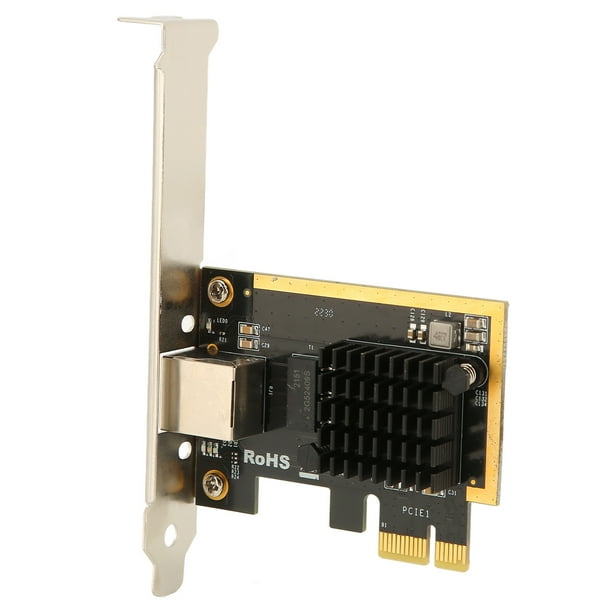 Adaptador de red PCI Express, tarjeta Ethernet PCIe, controlador LAN R ...