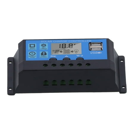 Solar Panel Controller, 3-stage PWM Charge Management Two-way MOS Tube Anti-backflow Circuit ...