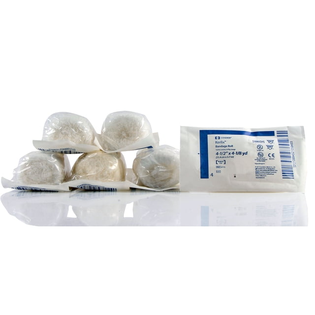 Kerlix Sterile Bandage Roll - 4-1/2" x 4-1/8" - Pack of 6 Rolls ...