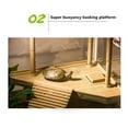 Walfront Floating Basking Platform for Reptile Turtles Frogs Ramp Pier ...
