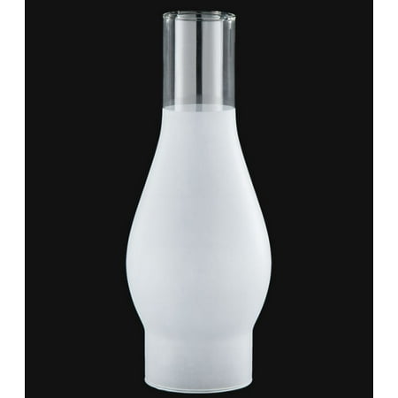 3" x 10" Frosted Glass Lamp Chimney #57945 - Walmart.com