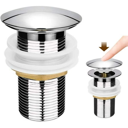 Wash Basin Drain Pop-Up Stopper Bathroom Sink Drainer Filter ...