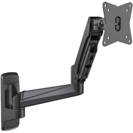 SHOPPINGALL Fully Adjustable Single Gas Spring Wall Mount LCD for ...