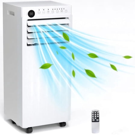Midea 10,000 BTU Smart Portable AC with Heating, 115V, App Control, Up ...