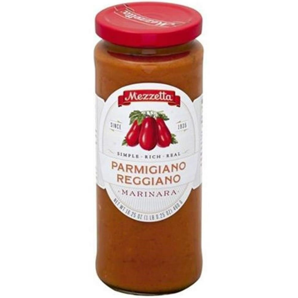 Mezzetta Pasta Sauce, Parmigiano Reggiano Marinara, 16.25 Oz - Walmart ...