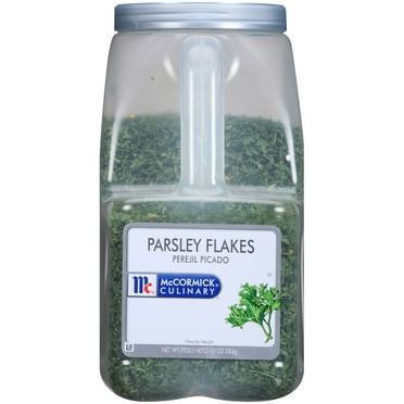 Dried Parsley Flakes by Its Delish - 6 Oz Jumbo Reusable Container ...
