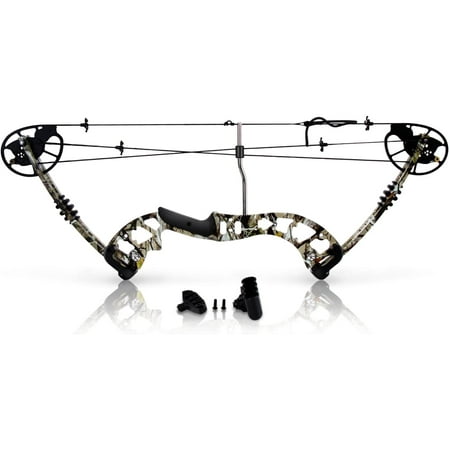 Composite Style Camouflage Compound Bow - 320 FPS Hunting Archery Gear ...