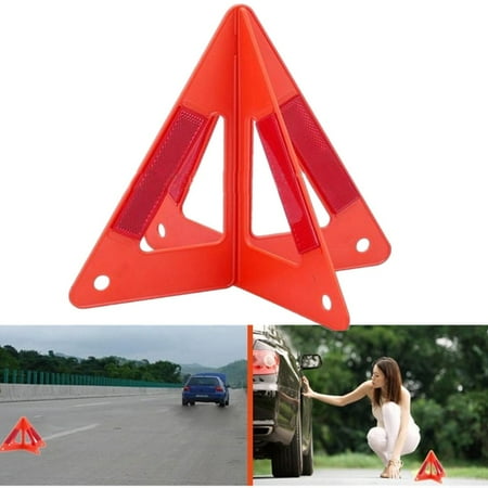 Foldable Emergency Board Reflective Triangle Warning Sign Car Hazard ...