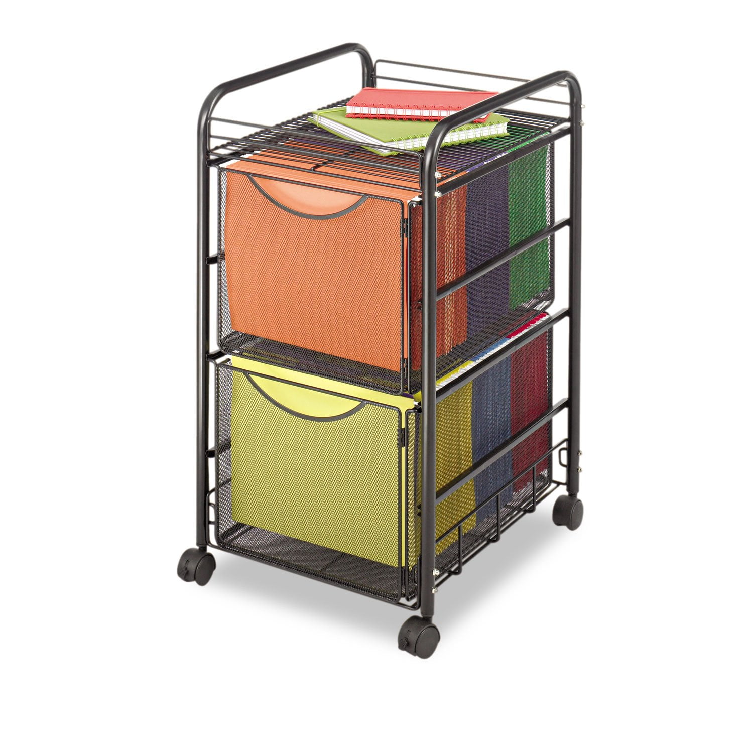 Click here for Scranton & Co Mesh File Cart With 2 File Drawers prices