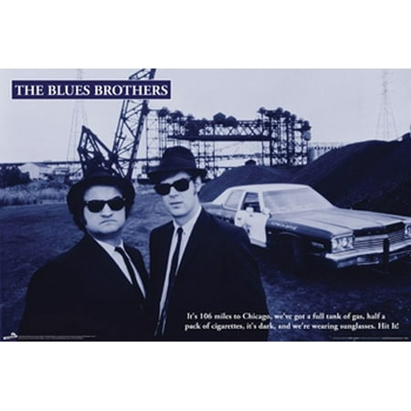 Blues Brothers - Still Laminated Poster (36 x 24) | Walmart Canada