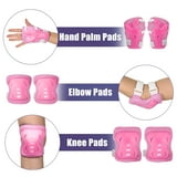 Motoforti 6pcs Bicycle Safety Protection Set: Pink Wrist Support Guard ...