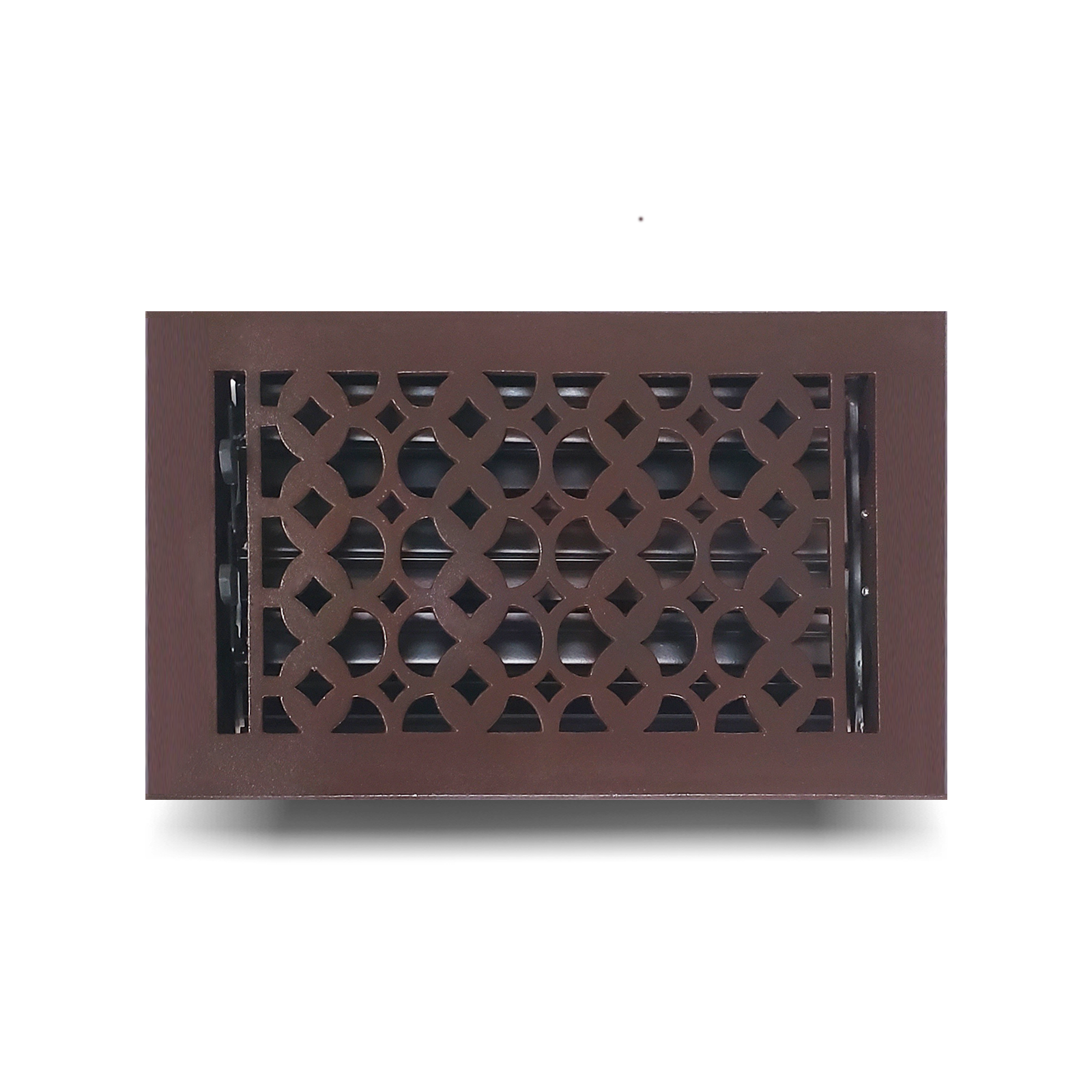 Decor Grates 6" x 12" Oak Wood Natural Finish Louvered Wall/Ceiling ...