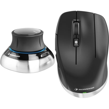 3Dconnexion SpaceMouse - Wireless Kit 2 - 3D mouse - 2 buttons ...