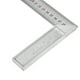 Unique Bargains Right Angle Ruler Alloy L Shape Carpenter Square Dual ...