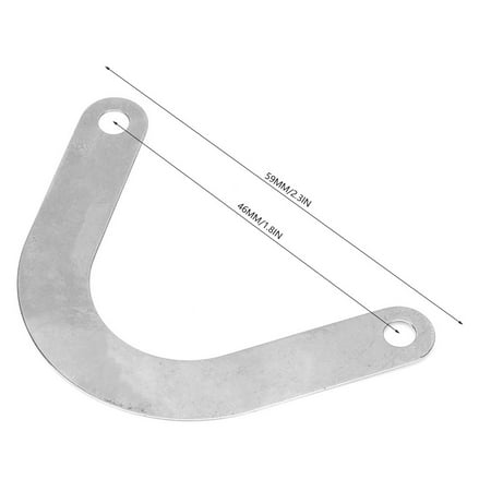 5 Pieces U Shape Valve Plate Metal Air Compressor Accessories 59mm Wide ...