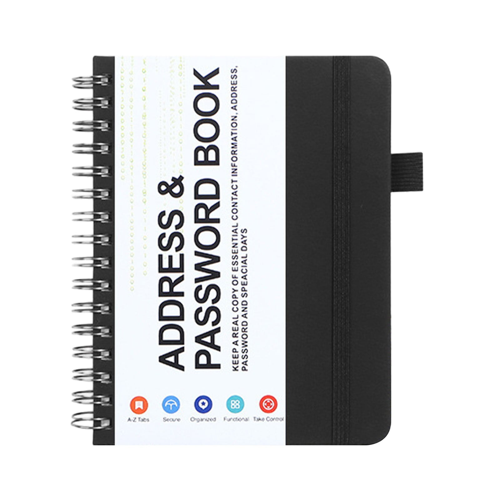 Click here for Hominest Spring Decor Password Address Book Coil B... prices