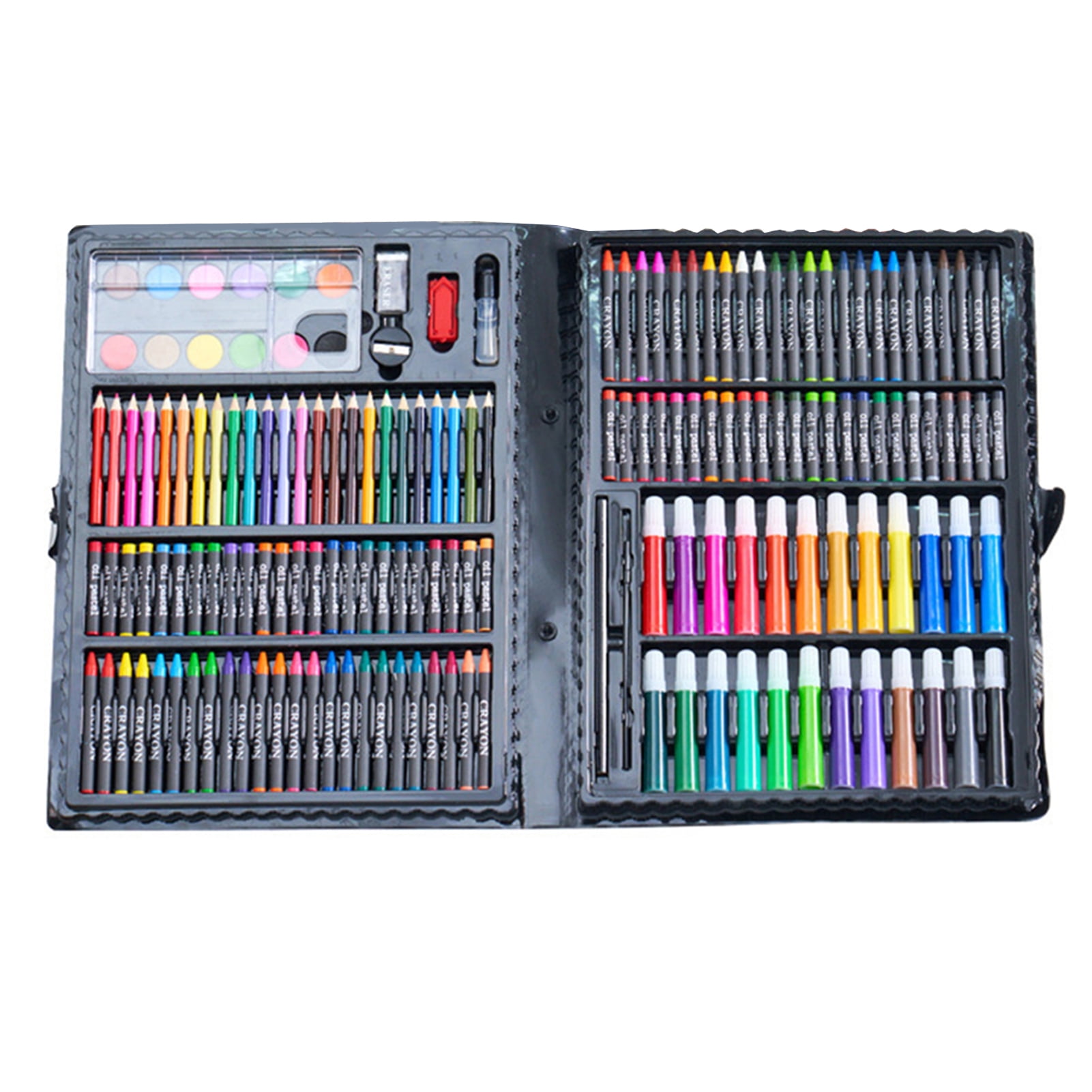Juego de dibujo y pintura de lujo yeacher 168 piezas con marcadores ...