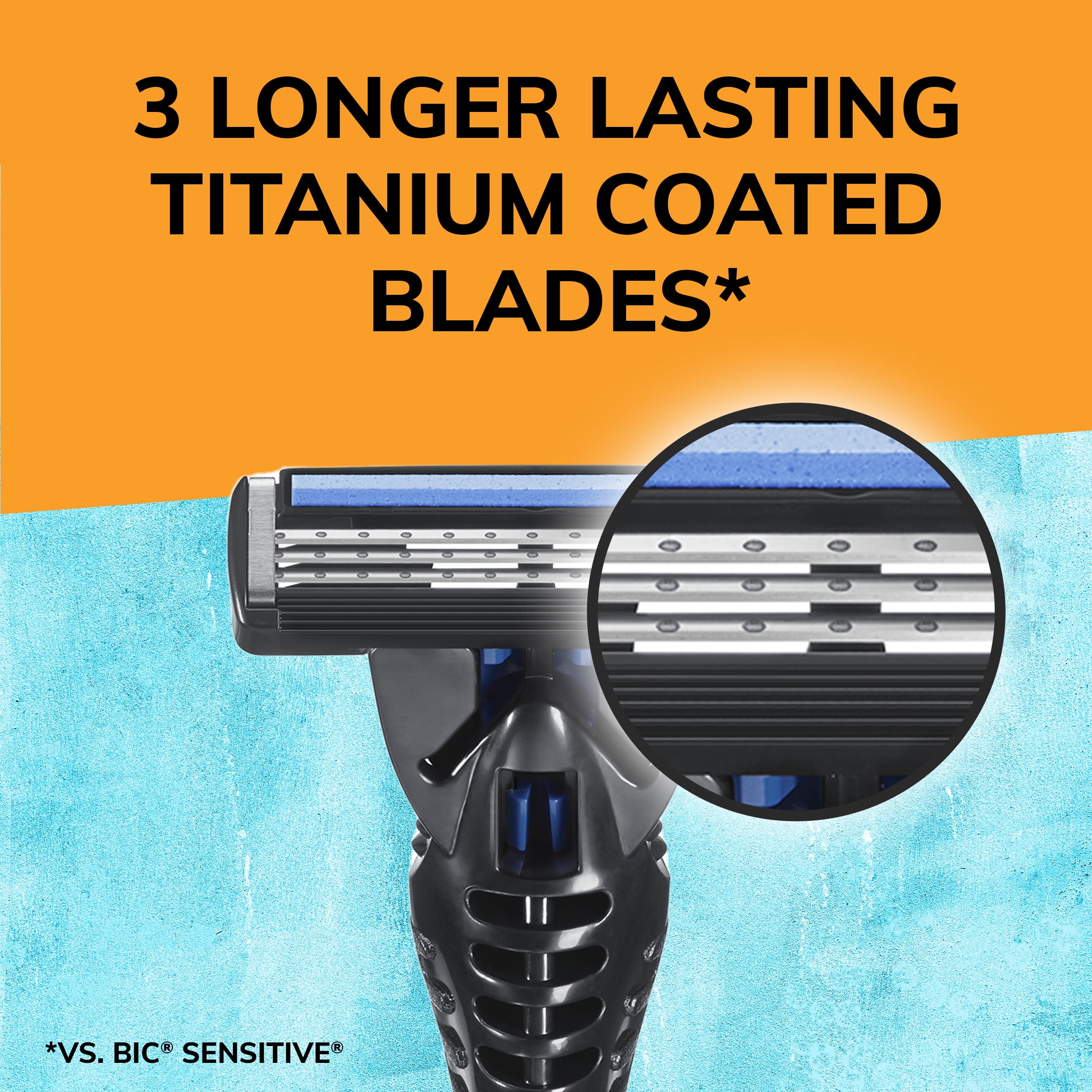 BIC Flex 3 Hybrid Men's Disposable Razor, 3 Blade Nepal | Ubuy