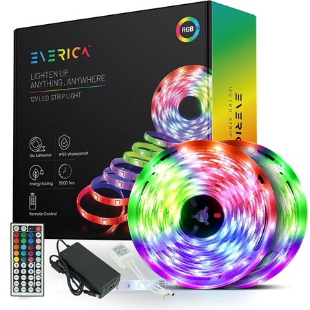 uertd RGB Flexible Color Changing Remote Control 32.8ft Waterproof Led ...