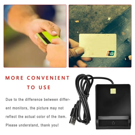 Usb Sim Smart Card Reader Bank Card Ic / Id Emv Tf Mmc Card Readers Usb ...