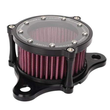 Motorcycle Intake Filter Cleaner, ABS Metal Complete High Motorcycle ...