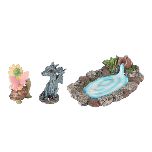 Fairy Garden Fish Pond Kit Fairy Garden Miniature Pond Kit Garden ...