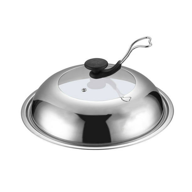 Nuolux Lid Cover Pan Pot Lids Frying Universal Steel Cooking Stainless ...