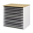 Safco Giant Stack Tray for 24" x 36" Documents in White (Set of 2 ...
