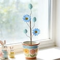 5PC Outdoor decorations for yard Easter Egg Decorations Pearl Tree ...