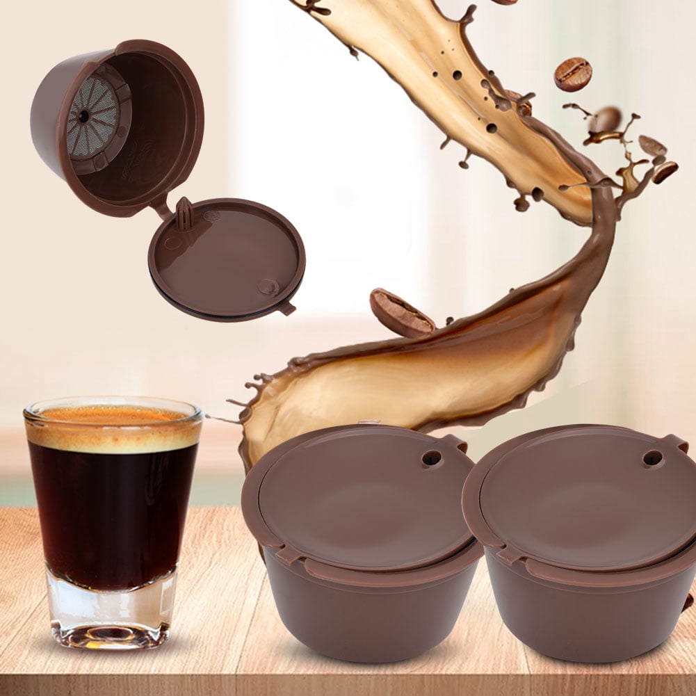 Cápsula De Café Recargable Ecológica De Plástico + Acero Inoxidable ...