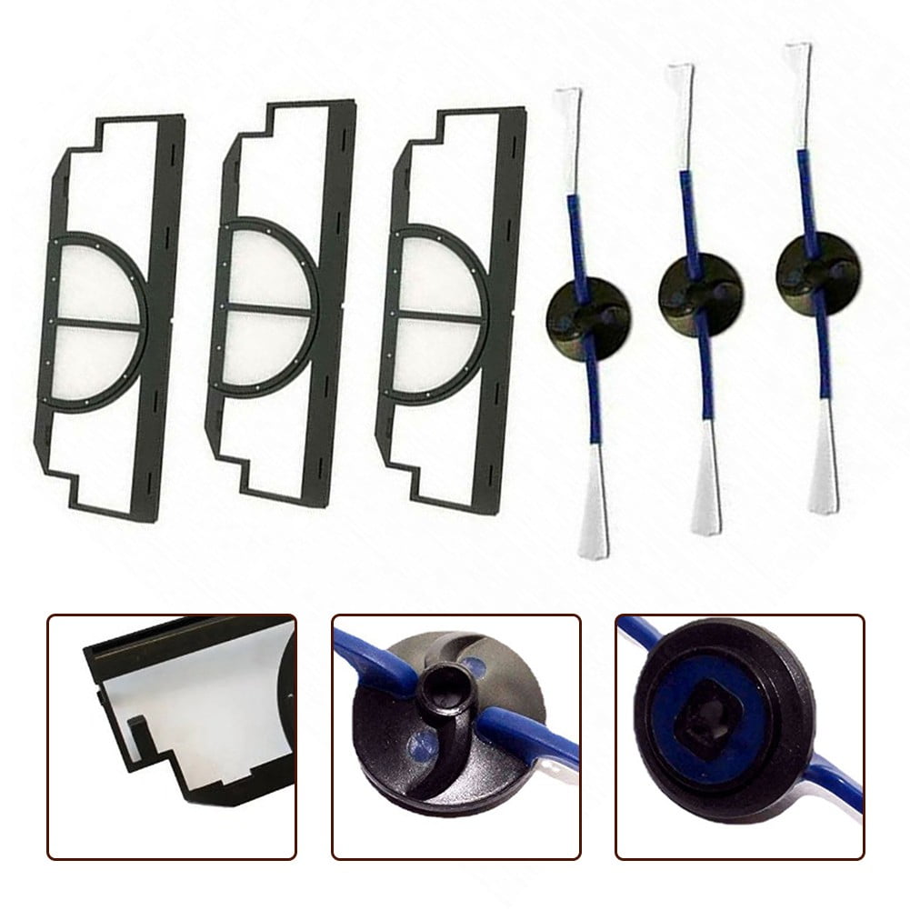 Click here for Luckyn Filter Side Brush Replacement Kit For Roomb... prices