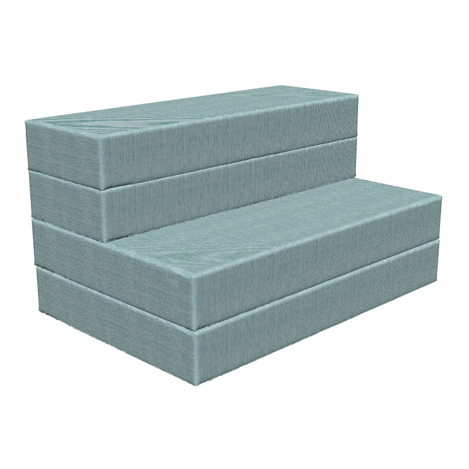 Faux Suede Foldable Mattress, Digitally Printed Distressed Texture ...