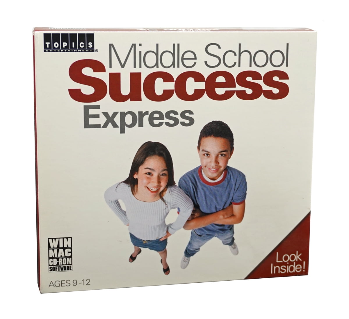 Middle School Self Paced Tutorial Software on CD Rom (Ages 9-12 ...